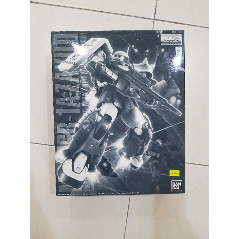 PBandai MG 1/100 MS-06R-1A Zaku II Eric Manthfield's Custom | Shopee ...
