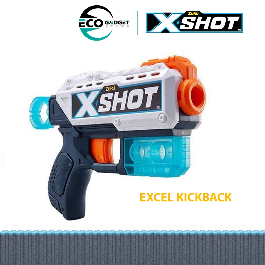 ZURU X-Shot Excel Kickback Blaster Gun - Perfect | Targets 27meters ...