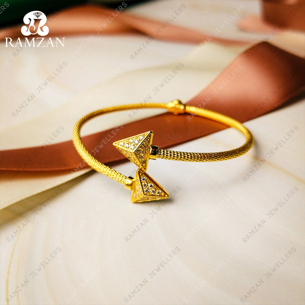Bangle Emas 916 Tulen (916 Gold) | Shopee Malaysia