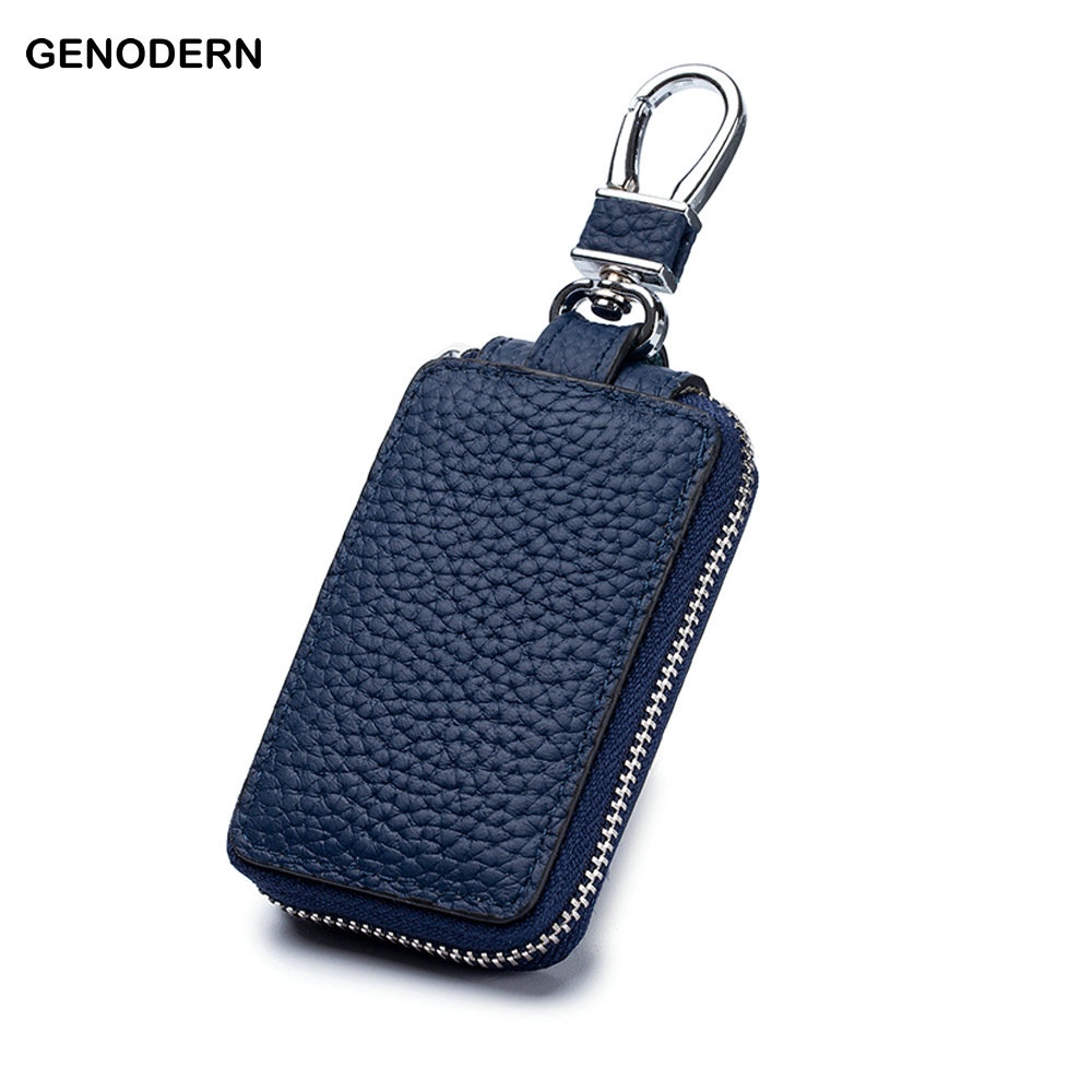 New Genuine Leather Car Key Holder for Men Unisex Keys Bag Men's ...