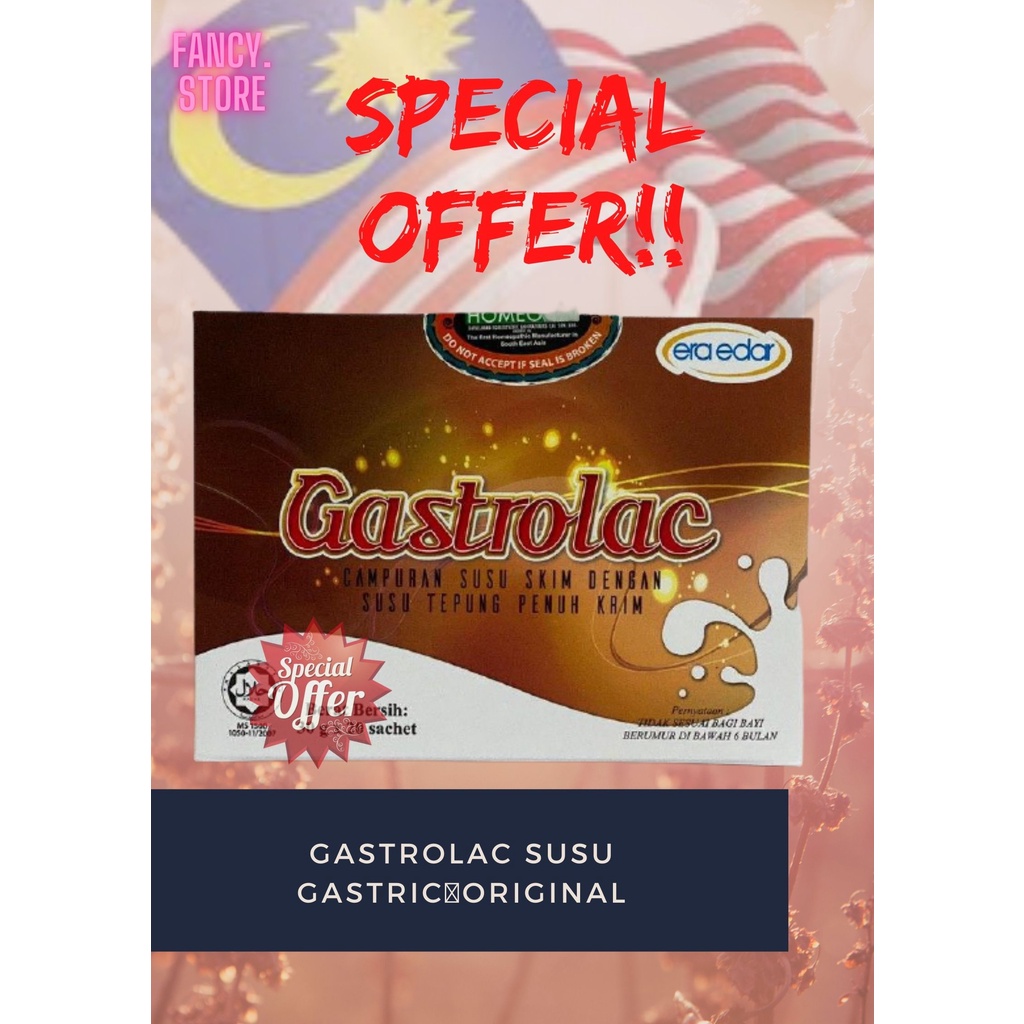 [HOT ITEM] ERA EDAR SUSU GASTROLAC 100% ORIGINAL | Shopee Malaysia
