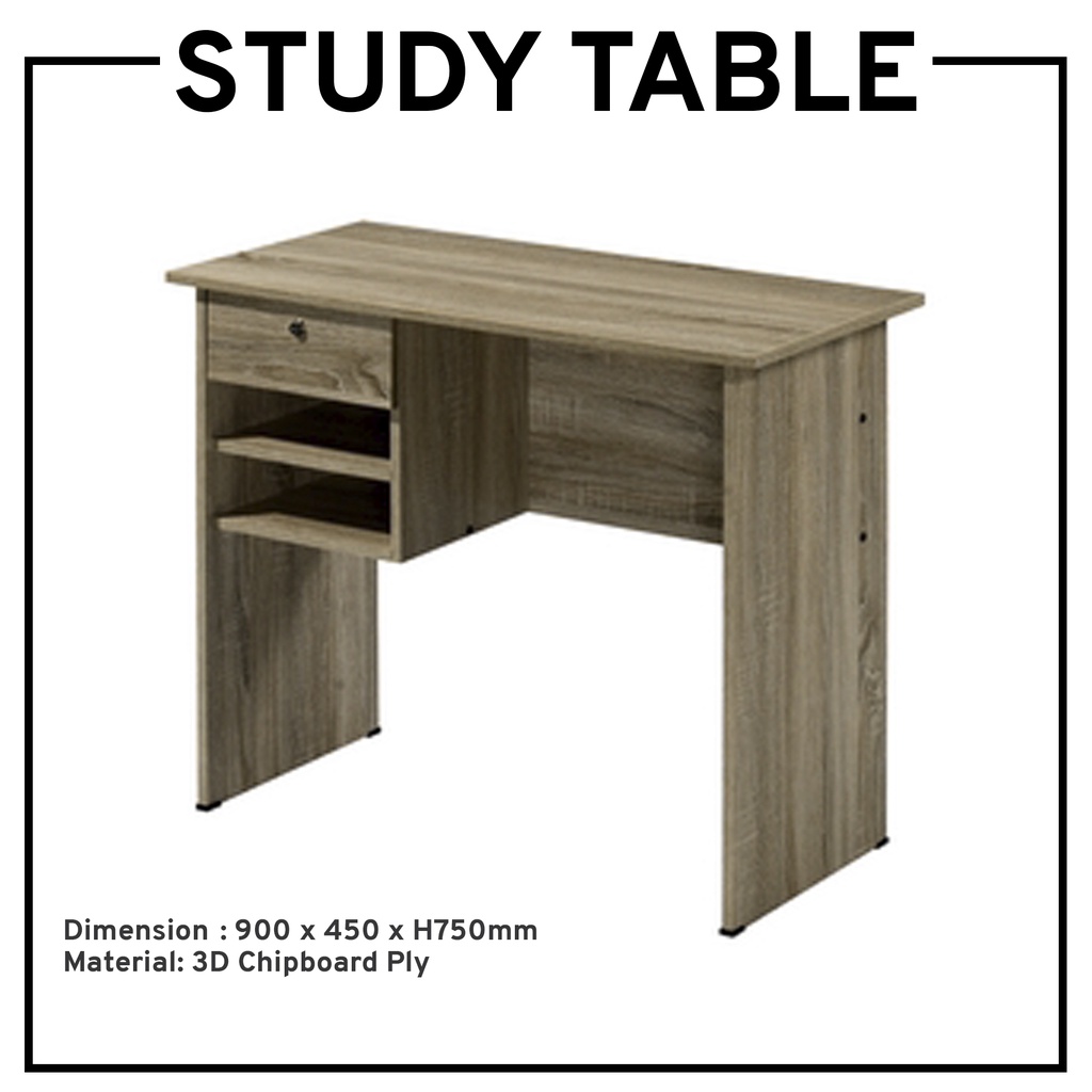 Study Table Writing Table Office Table Writing Desk | Shopee Malaysia
