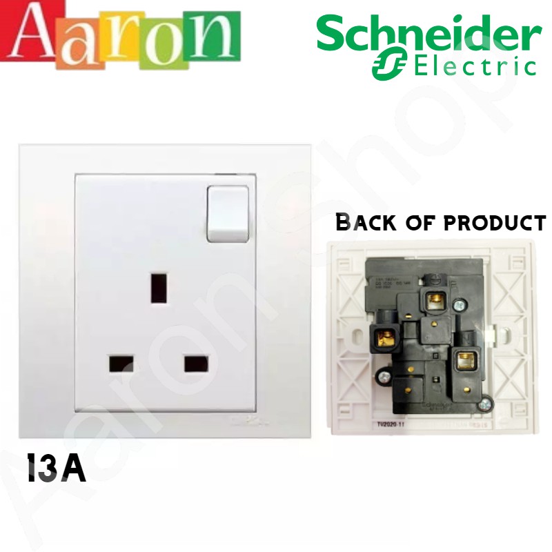 SCHNEIDER CLIPSAL VIVACE 13A/15A/1GANG 20A/1GANG BELL/1GANG/2GANG 250V ...