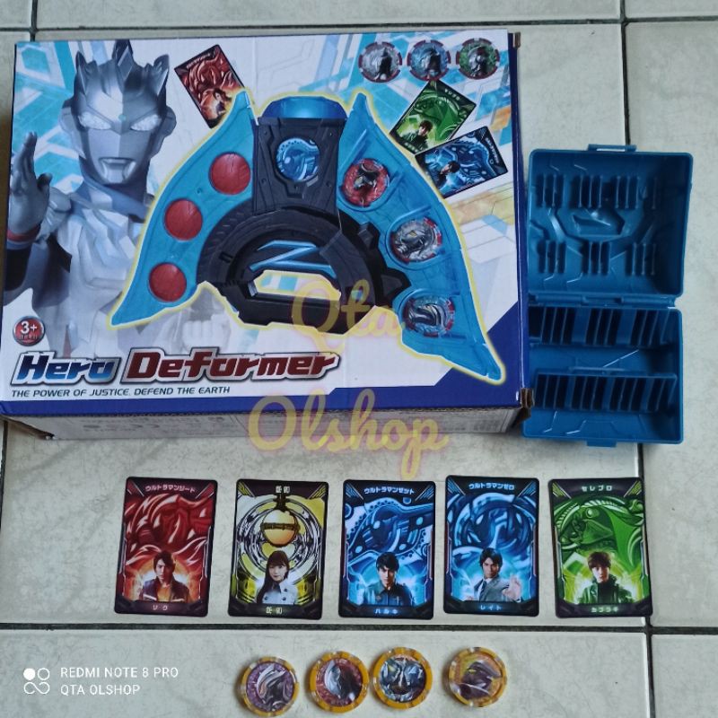 Ultraman Z RISER DX Z STRONGEST WITH HOLDER NARAKIRI ORIGINAL SOUND ...