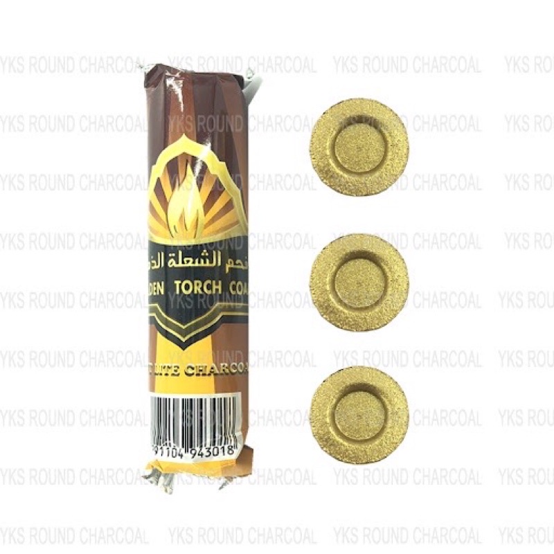 GOLDEN TORCH COAL (1 PAKET 10KETUL) ARANG UNTUK BUKHOOR | Shopee Malaysia