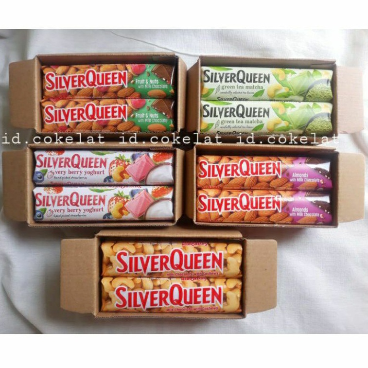 Silverqueen MINI CHOCOLATE 22GR CONTENTS 10PCS - 1 BOX | Shopee Malaysia