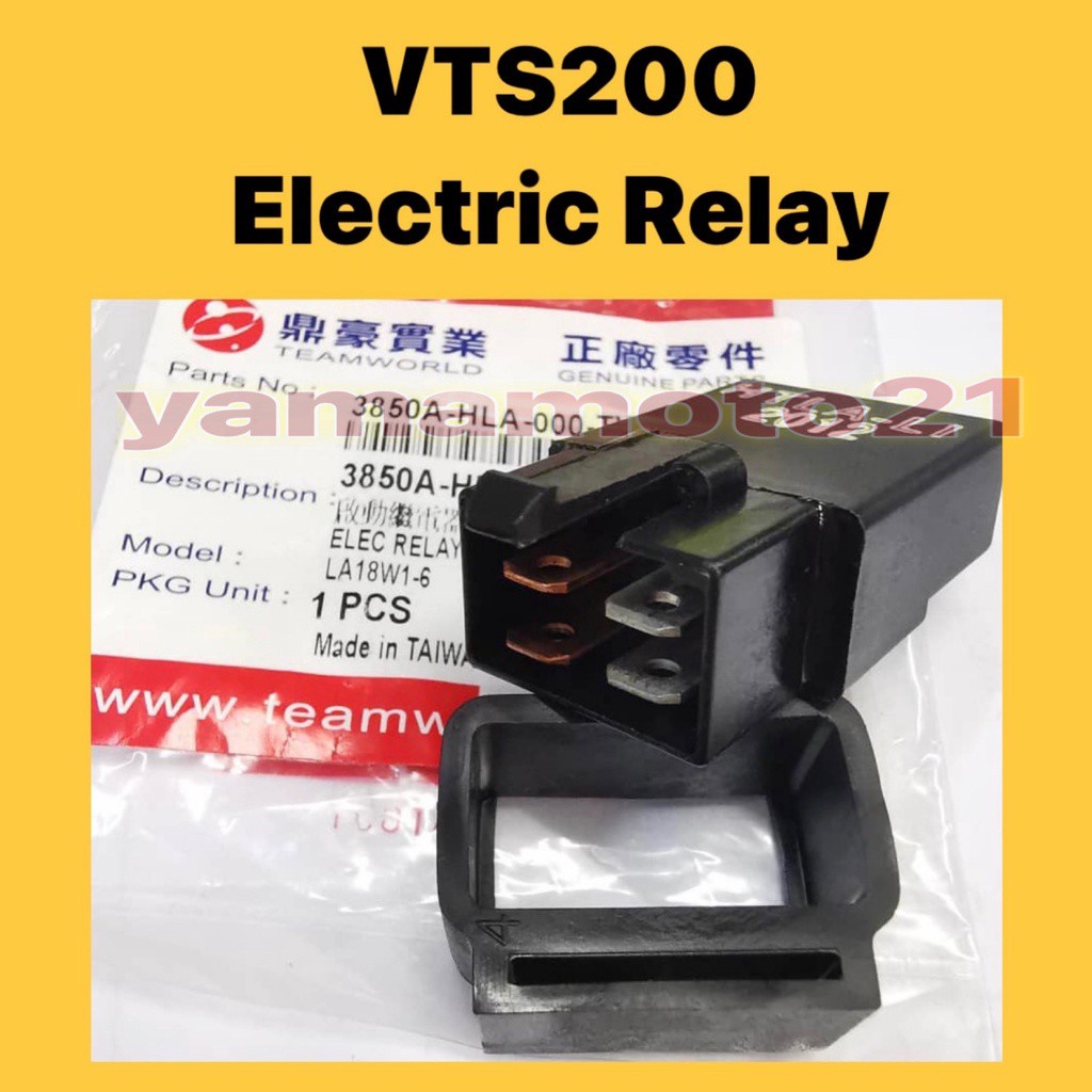 ORIGINAL SYM VTS200 VTS 200 ELECTRIC RELAY ORIGINAL 3850A-HLA-000 ELEC ...
