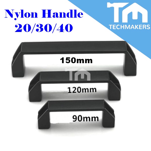 1 pcs of Nylon Handle/ Profile Door Handle 90mm/120mm/180mm for ...