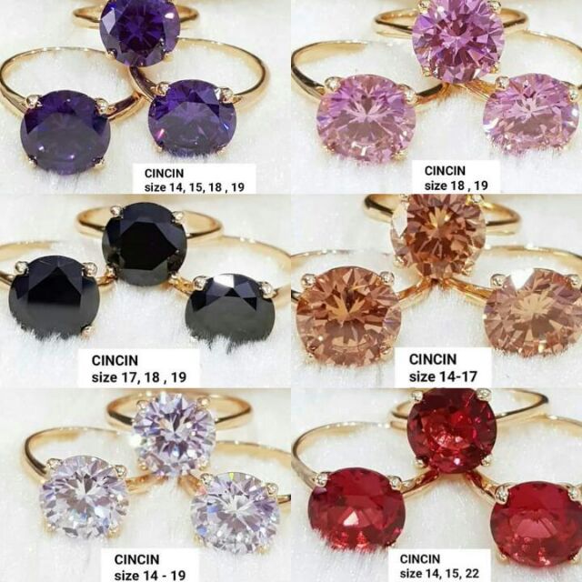 💠CINCIN SUASA BATU ZICRON💠 | Shopee Malaysia