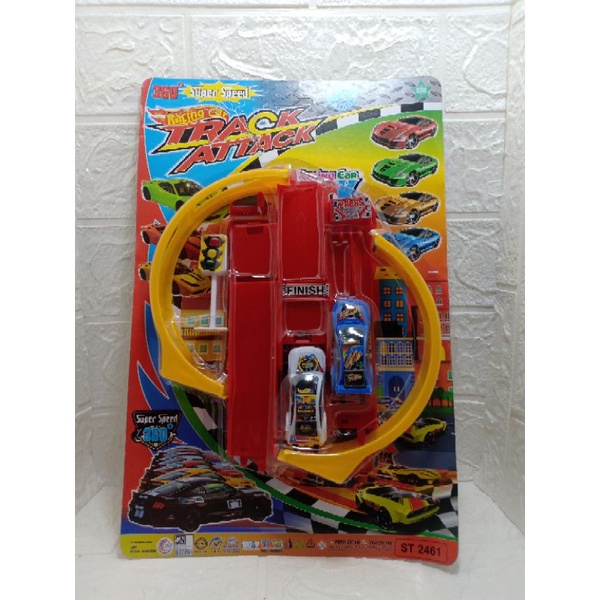Children's Educational Toy Racing Car Track Super Speed Racing Track ...