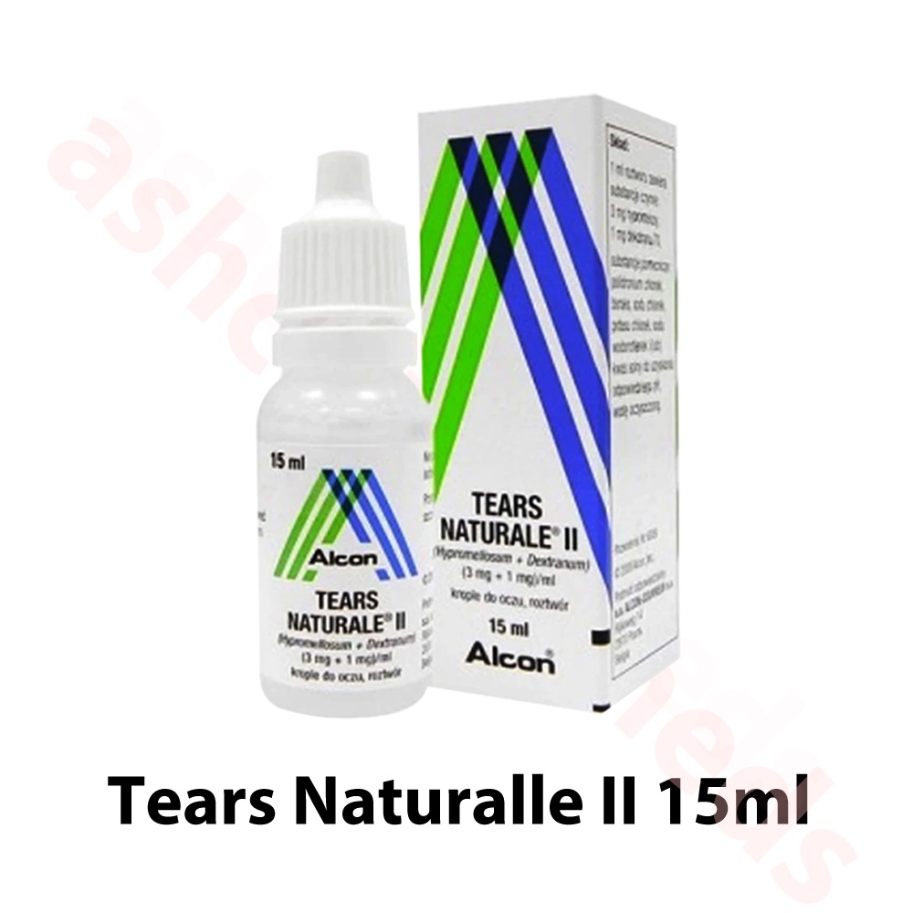 Tears Naturale II Eye Drops 15ml / Duratears Naturale Ointment 3.5g ...