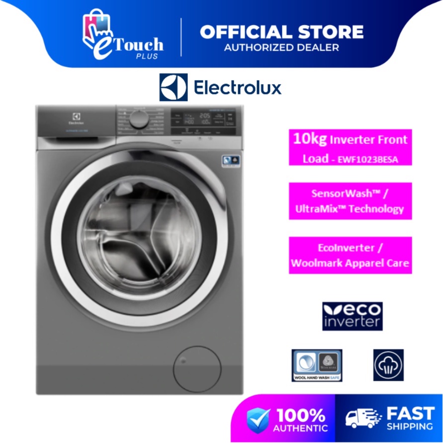 Electrolux 10kg Ultimatecare 900 Ecoinverter Front Load Washing Machine ...