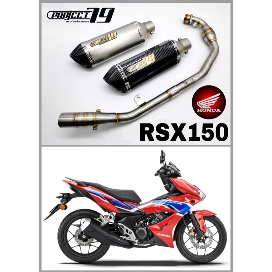 Exhaust Project79 Honda RSX150 New Project 79 Muffler Arka Long Ekzos ...