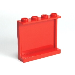 Lego Parts 60581 Panel 1 x 4 x 3 with Side Supports - Hollow Studs ...