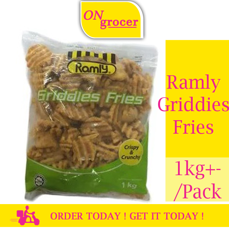 A0951 - Ramly Griddies Fries - 1kg+-/Pack | Shopee Malaysia