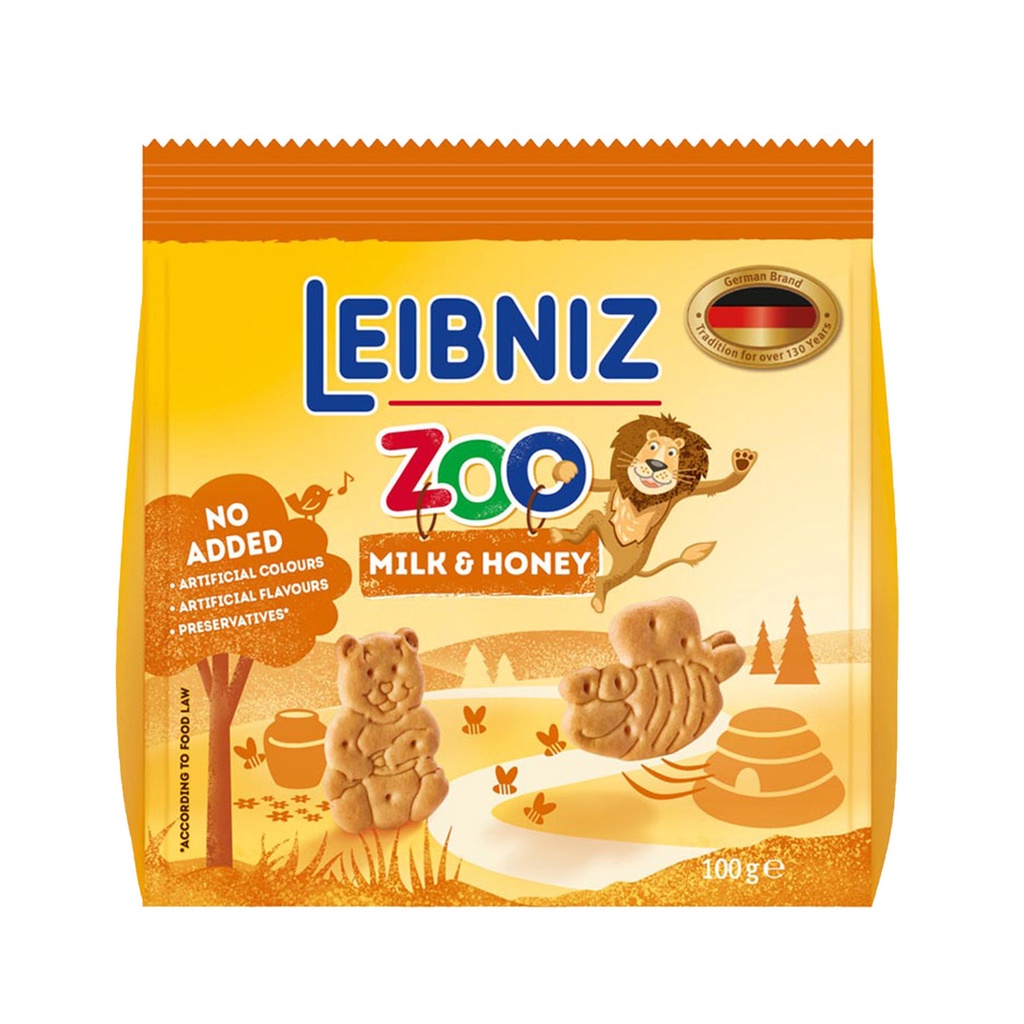 Leibniz Zoo Animal Shape Biscuit (Zoo Original Butter Biscuit /Milk ...