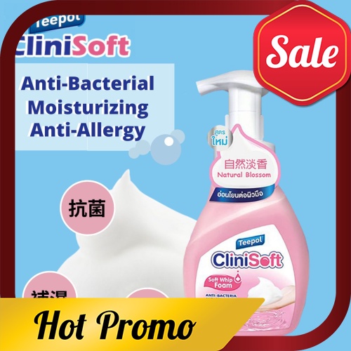 Best Seller [ Local Ready Stock ] TEEPOL - CliniSoft Natural Blossom Hand Wash Foaming ...