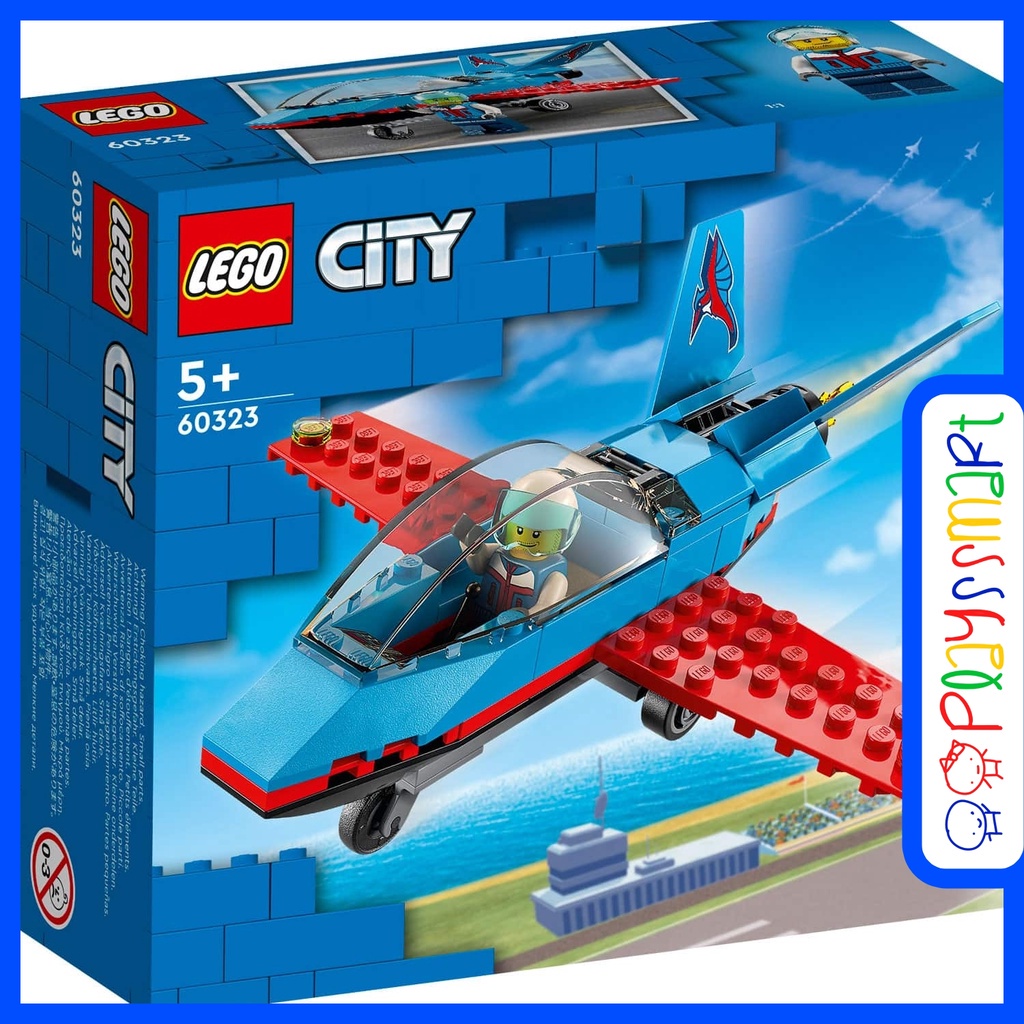 60323 LEGO City Stunt Plane | Shopee Malaysia