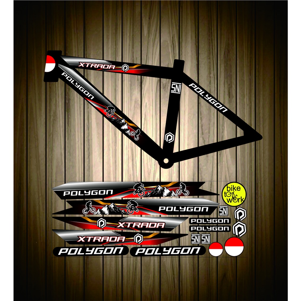 All Variations Of STRIPING Trim For Bicycles P0LYG0N Variations Of ...