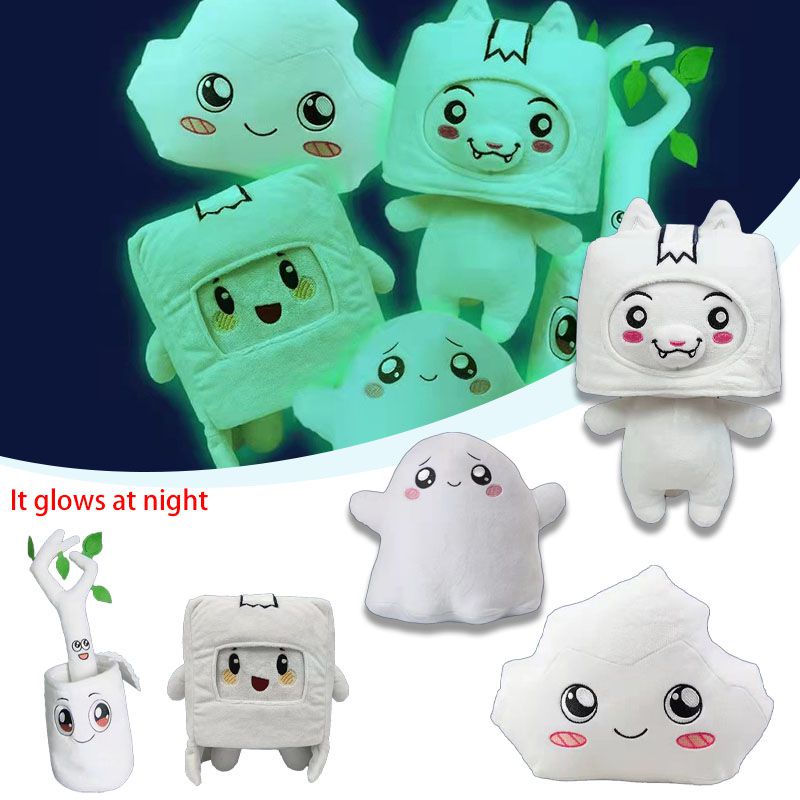 Lankybox BOXY FOXY ROCKY Stuffed Toy Game Figure Plush Doll Kids Gift ...