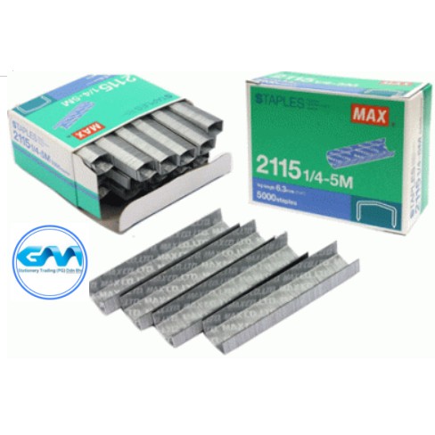 MAX Heavy Duty Staples | Stapler Bullet Refill | Dawai Kokot | Ubat ...