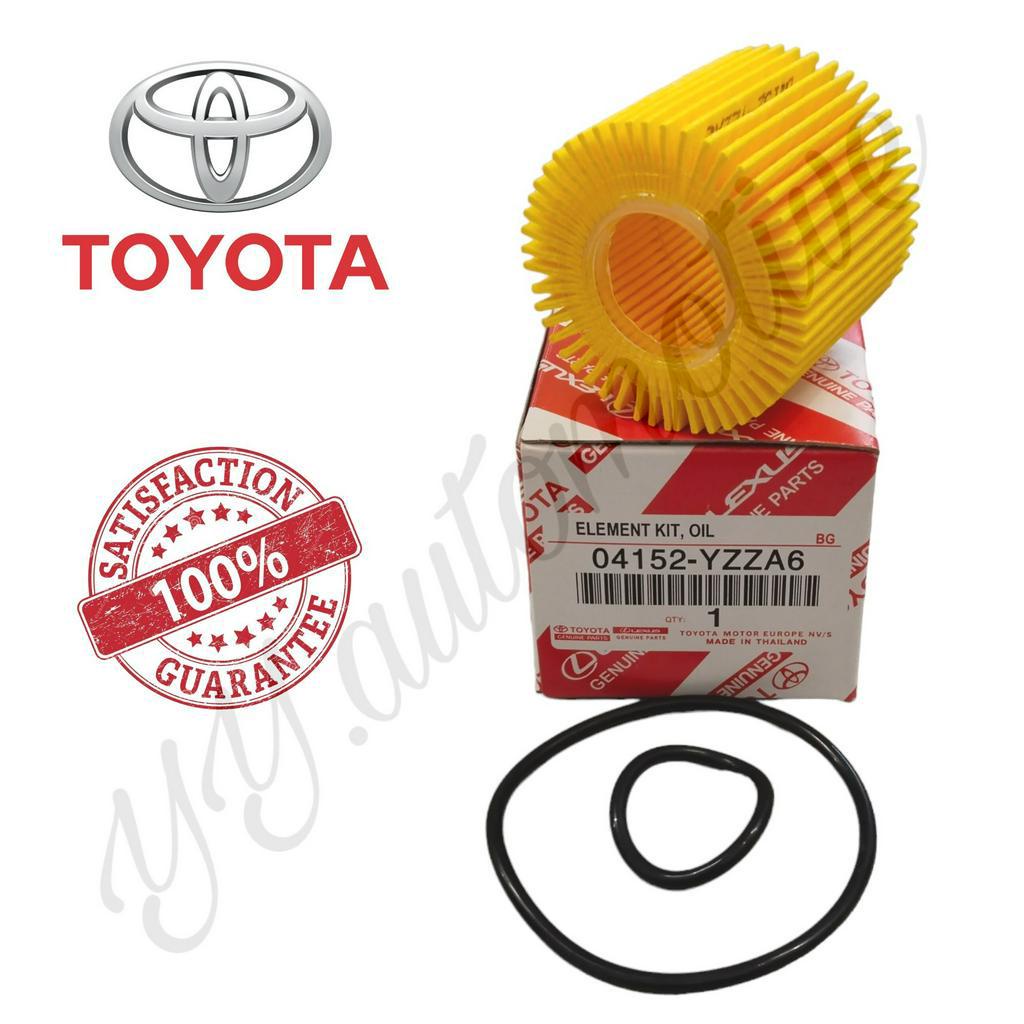 04152-YZZA6 TOYOTA OIL FILTER A6 ALTIS WISH HARRIER PRIUS SIENTA LEXUS ...