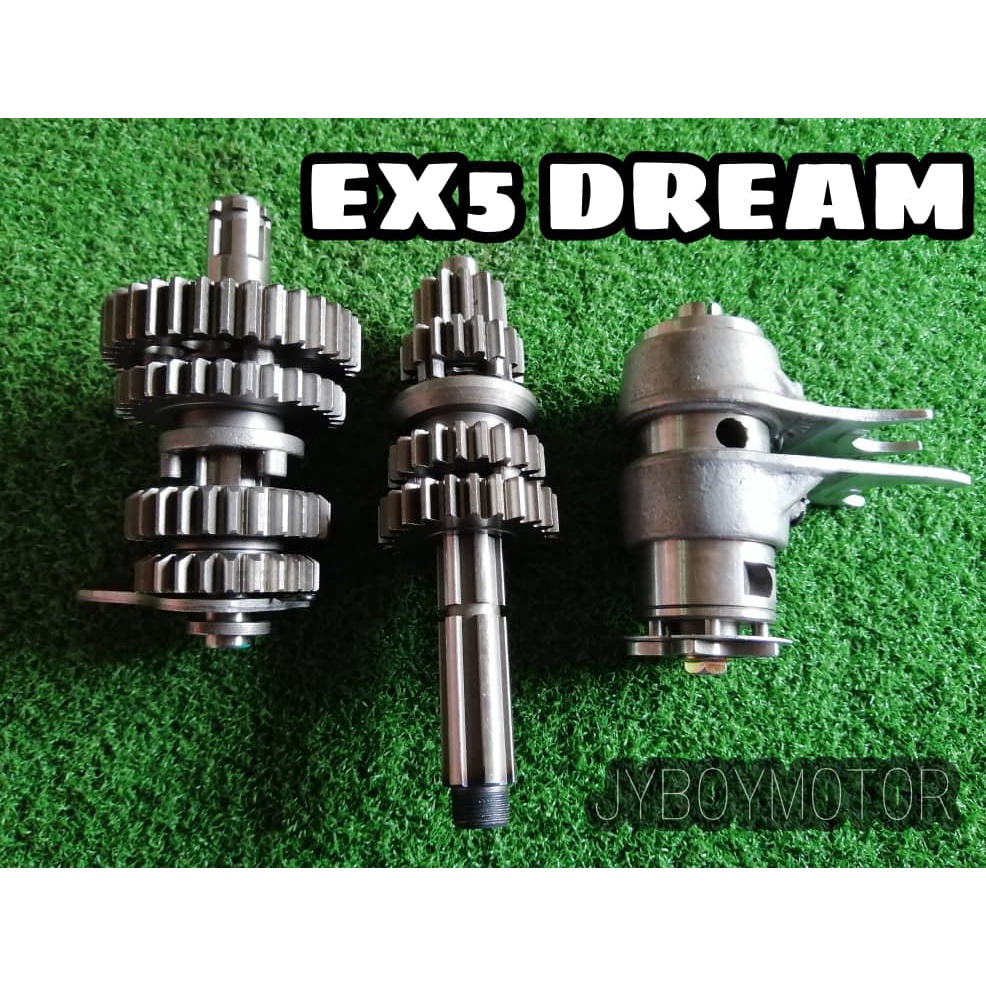 HONDA EX5 DREAM GEAR BOX FULL SET TOBAKI HIGH QUALITY TRANSMISSION ASSY ...