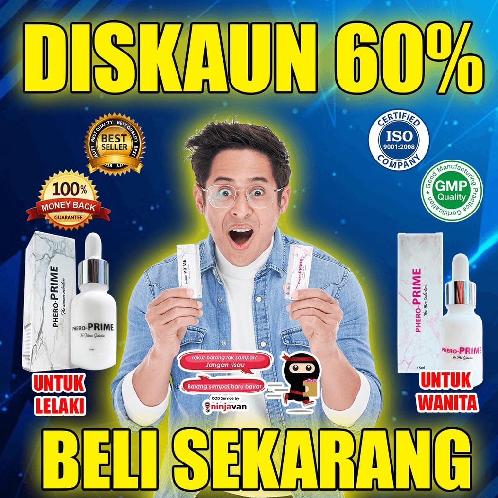 PHERO-PRIME PERFUME PREMIUM PEMIKAT WANITA/LELAKI 100% ORIGINAL PATI ...