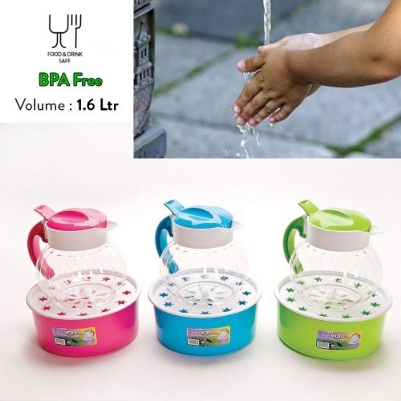 E-229 Elianware Hand Washing Pot with Tray / Kole Bekas Basuh Tangan 1 ...