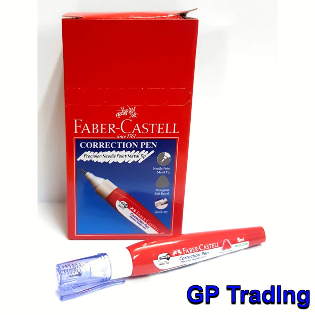 Faber Castell 8ml Correction Pen (169312) | Shopee Malaysia