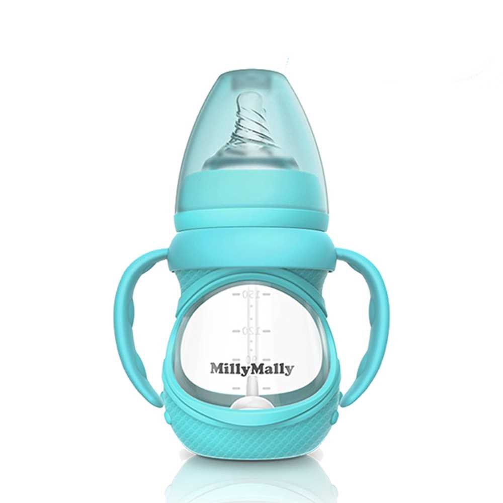ith Detachable Handle Feedi For Newborn Infant Toddler BPA Free Blue ...