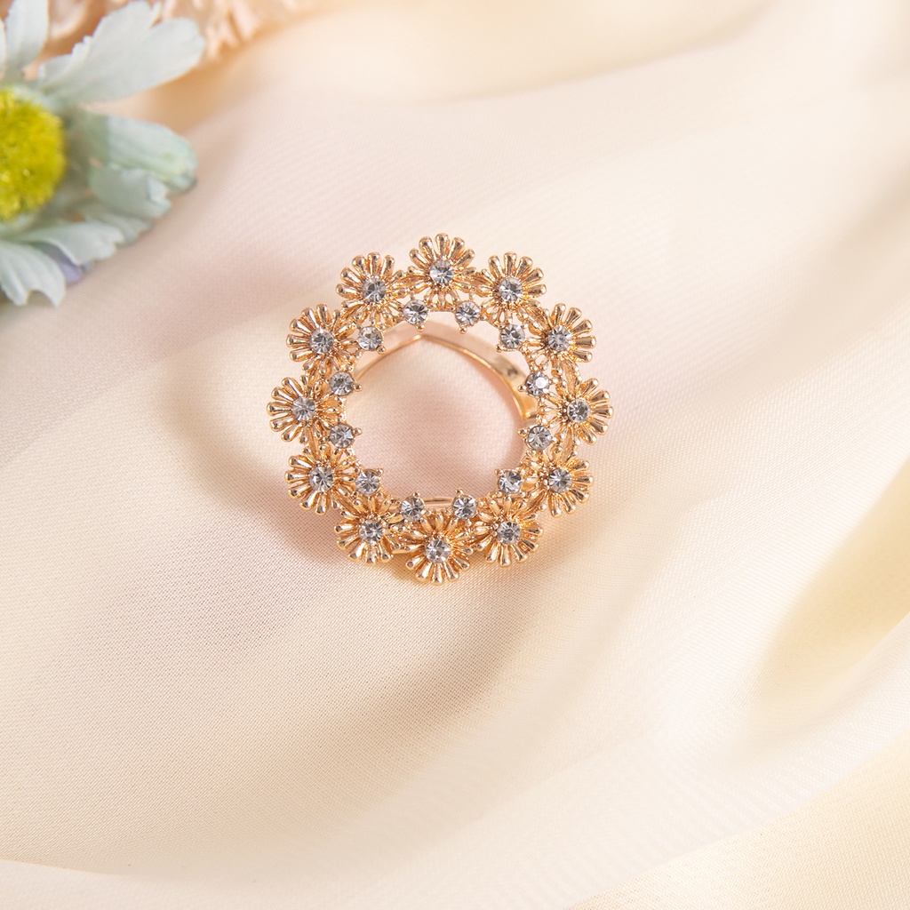 Premium Korean Brooch Pin/brooch tudung bahu/pearl brooch clip/broch ...