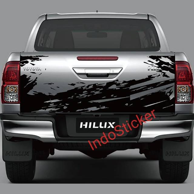 Hilux Car sticker Rear body sticker Hilux ranger Triton Navara raptor ...
