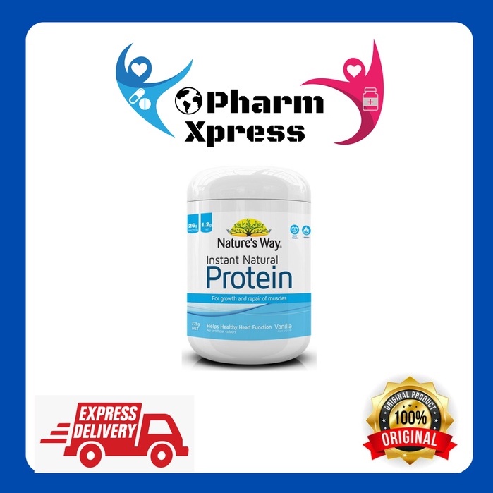 NATURE'S WAY INSTANT NATURAL PROTEIN POWDER VANILLA 375G | Shopee Malaysia