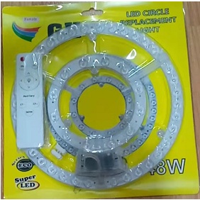 LED CEILING Sumber cahaya gantian lampu siling bulat MODUL BULATAN48W ...