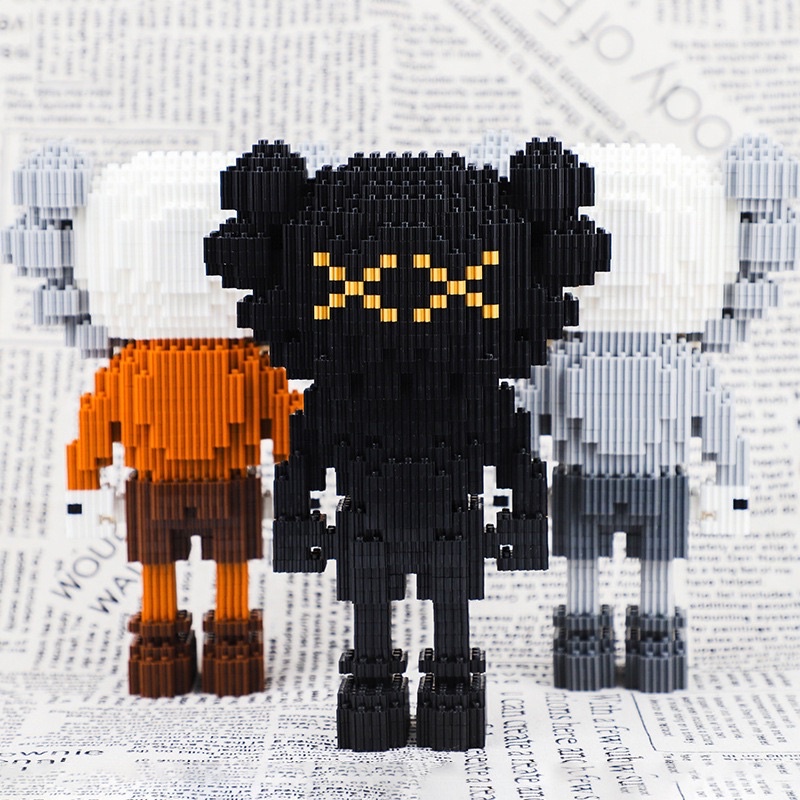 KAWS Medium & Large Size DUZ Building Blocks Lego Connection Block ...
