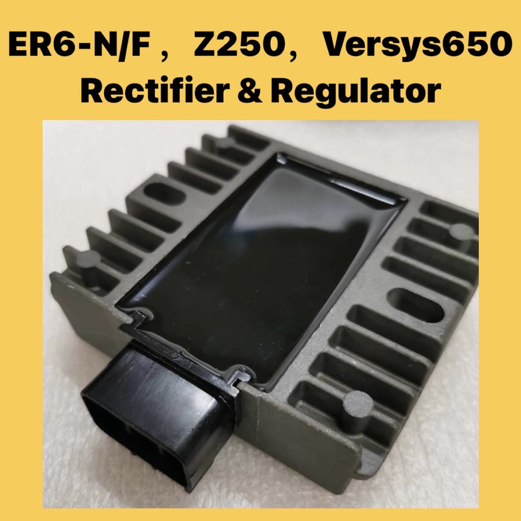 KAWASAKI ER6 VERSYS 650 Z1000 Z800 ER6N ER6F Z250 RECTIFIER & REGULATOR ...