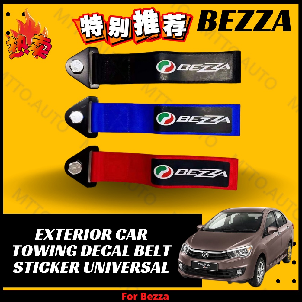 MTTO Perodua Bezza Exterior Car Towing Decal Belt Sticker Universal ...