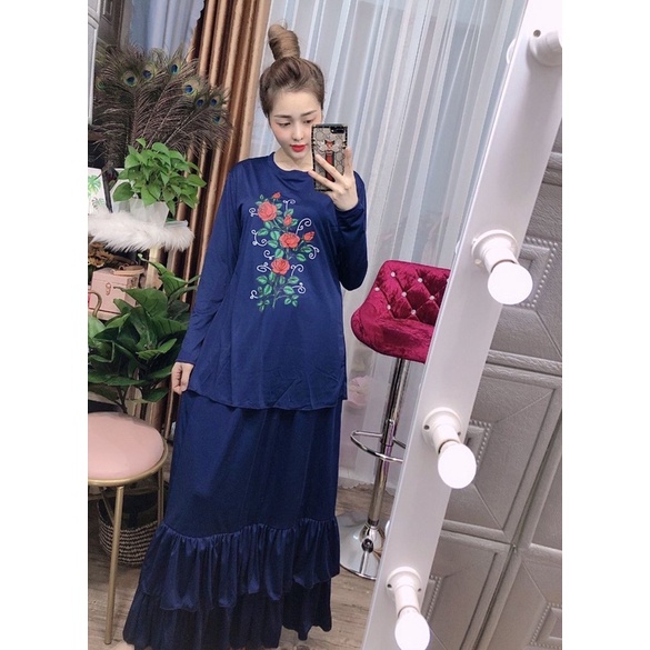 🌹SET ALA KURUNG🌹SET ALA KURUNG MODEN ANA~SET BAJU & SKIRT ROPOL ...