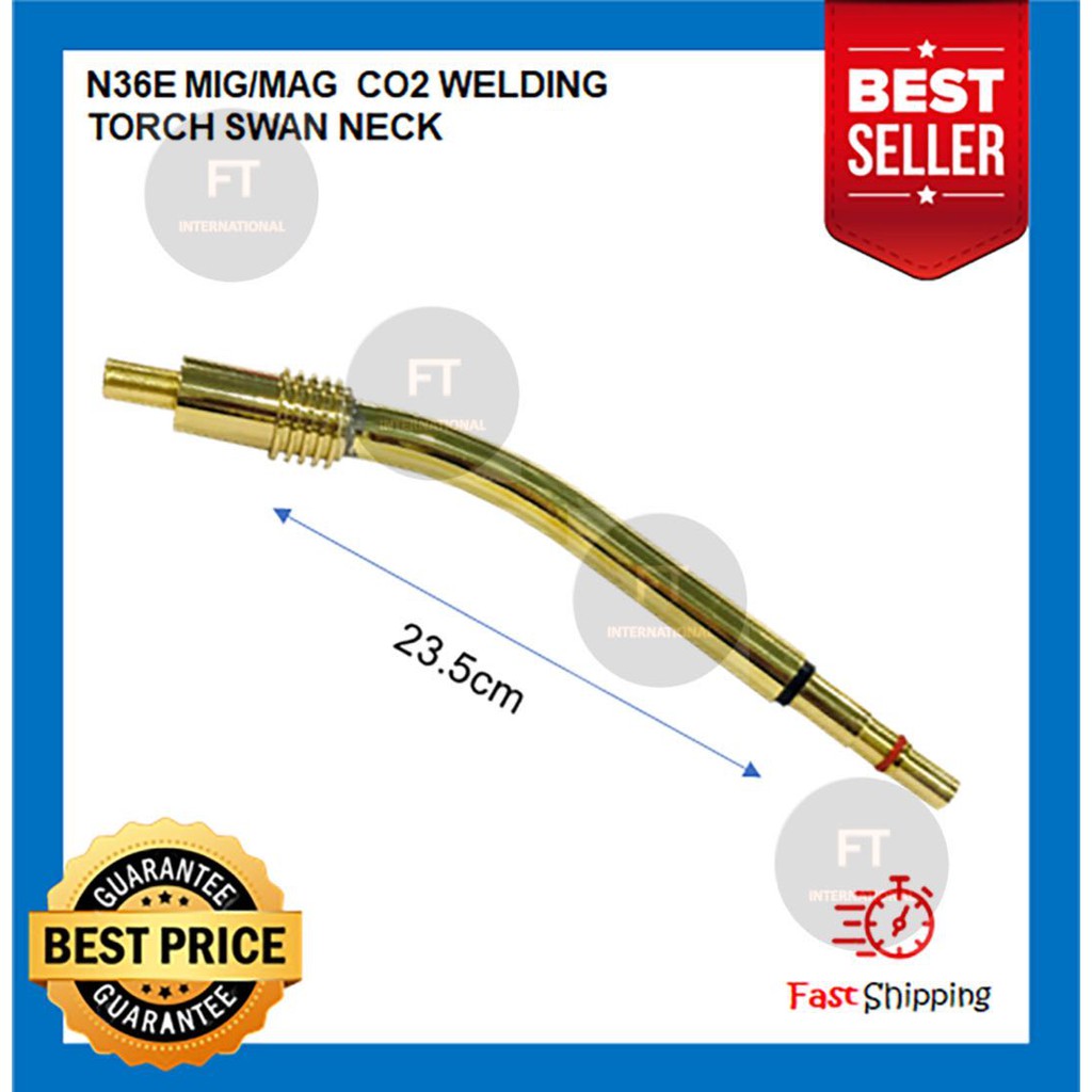 Austweld N36E / MB36 Swan Neck ( MIG/MAG CO2 Welding Torch, High ...