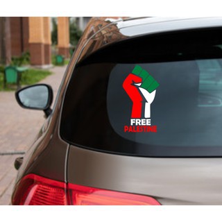 Free palestine/ free Gaza car sticker decal stand with GAZA freedom for ...