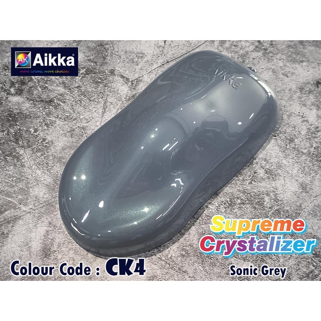 AIKKA CK4 SONIC GREY SUPREME CRYSTALIZER 2K CAR PAINT | Shopee Malaysia