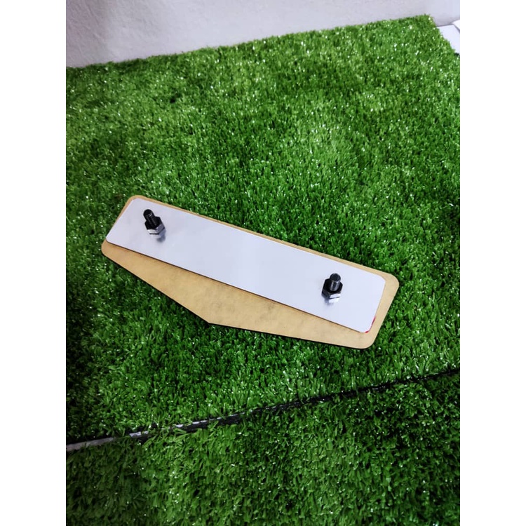 TAPAK PAPAN PLATE MOTOR BELAKANG ( UNTUK SEMUA JENIS MOTOR ) | Shopee ...