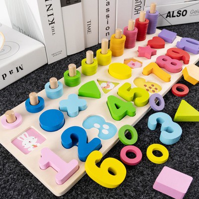 The Most Beautiful Number Counting Toy Set (1st Class Item) | Shopee ...