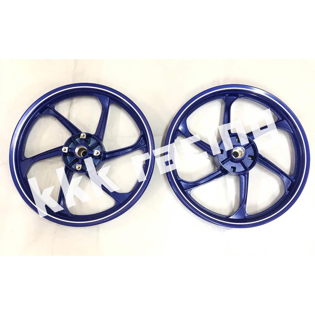 YAMAHA Y125Z Y125ZR SPORS RIM 100% ORIGINAL HLY ( Biru GP ) | Shopee ...