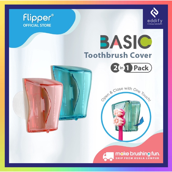 Original Flipper Basic | Tooth Brush Holder | Shopee Malaysia