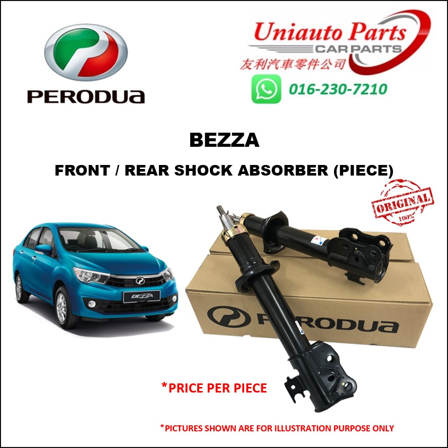 PERODUA BEZZA ORIGINAL FRONT / REAR SHOCK ABSORBER (PIECE) | Shopee ...