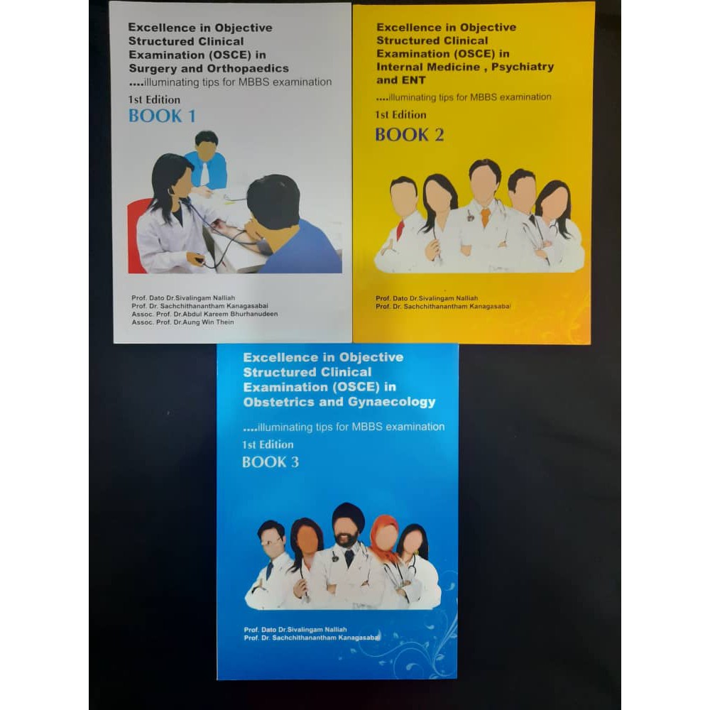 Excellence In (Osce books ) In Surgery And Orthopaedics + Internal ...