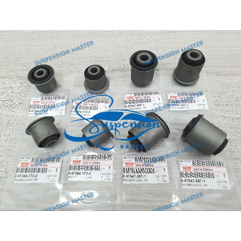 8 IN 1 SET - FRONT LOWER ARM BUSH / FRONT UPPER ARM BUSH -[4WD] ISUZU D ...
