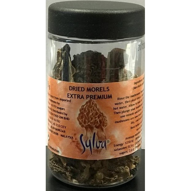 Sylva Dry Morels Extra (25g) | Shopee Malaysia